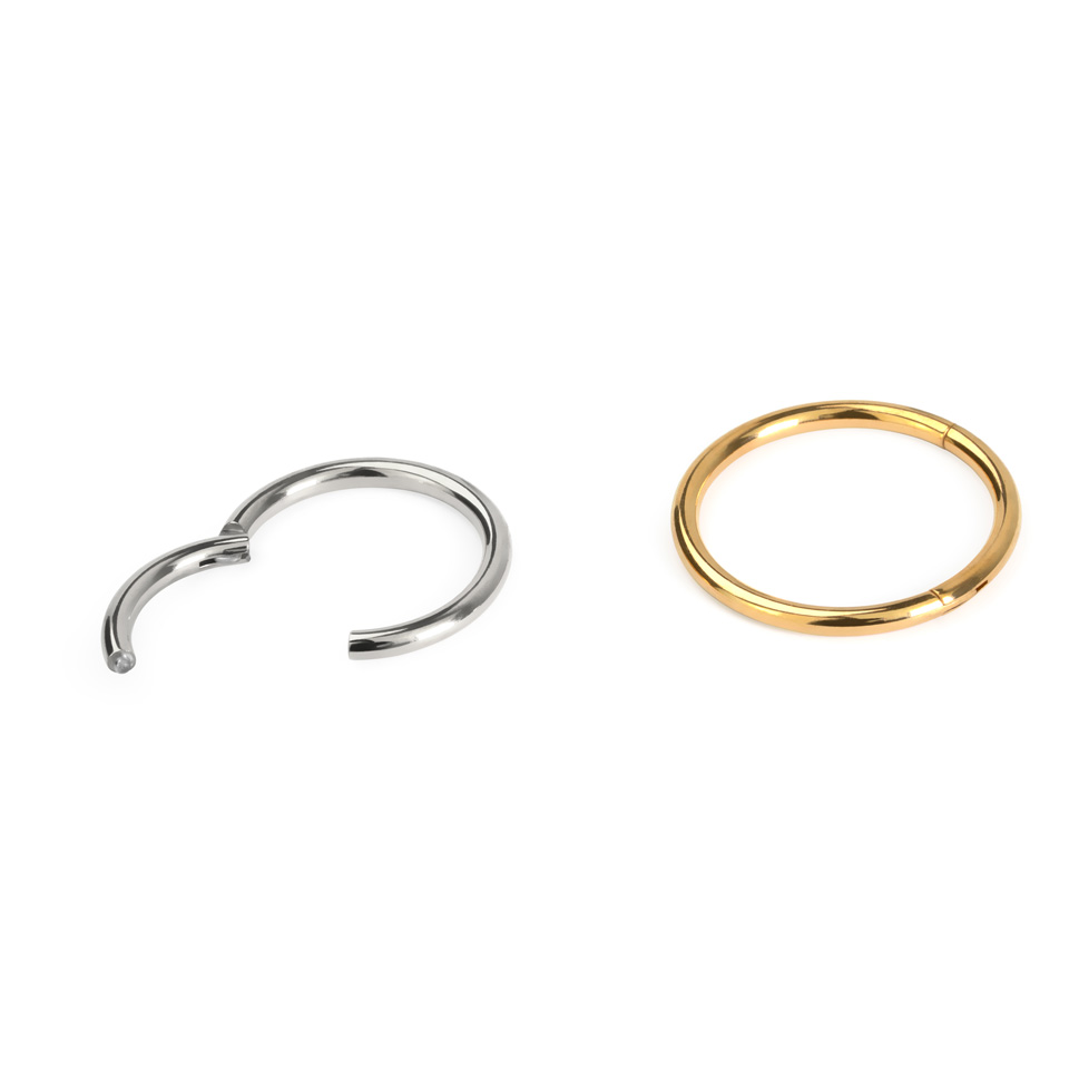 Sublime anneau segment à charnière et plusieurs couleurs